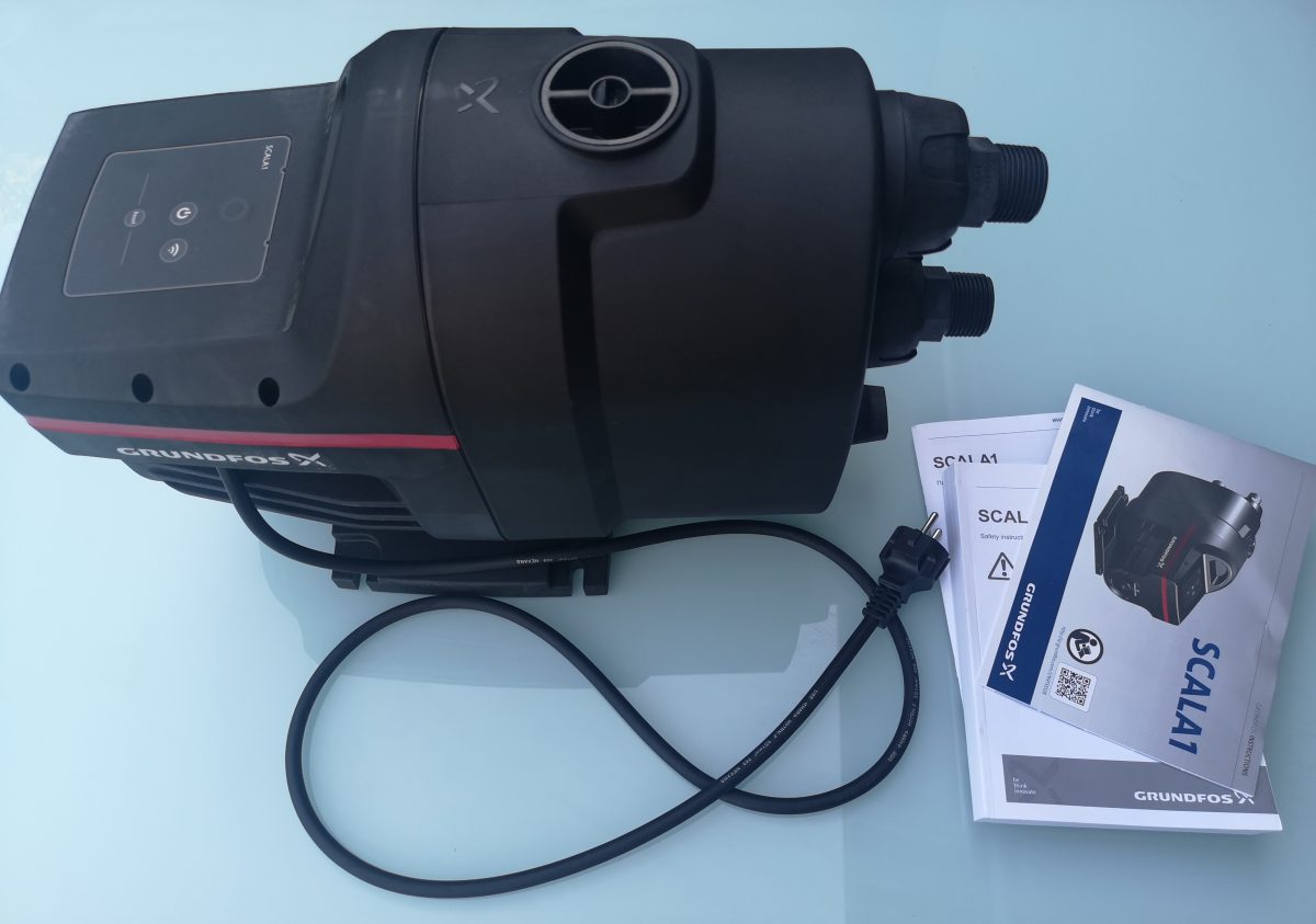 Power Wunder Grundfos Scala1 5 55 Im Test Gartenbewässerungs Ratgeber