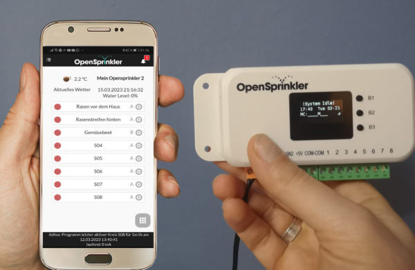 Opensprinkler Bewässerungscomputer im Test - Gartenbewässerungs ...