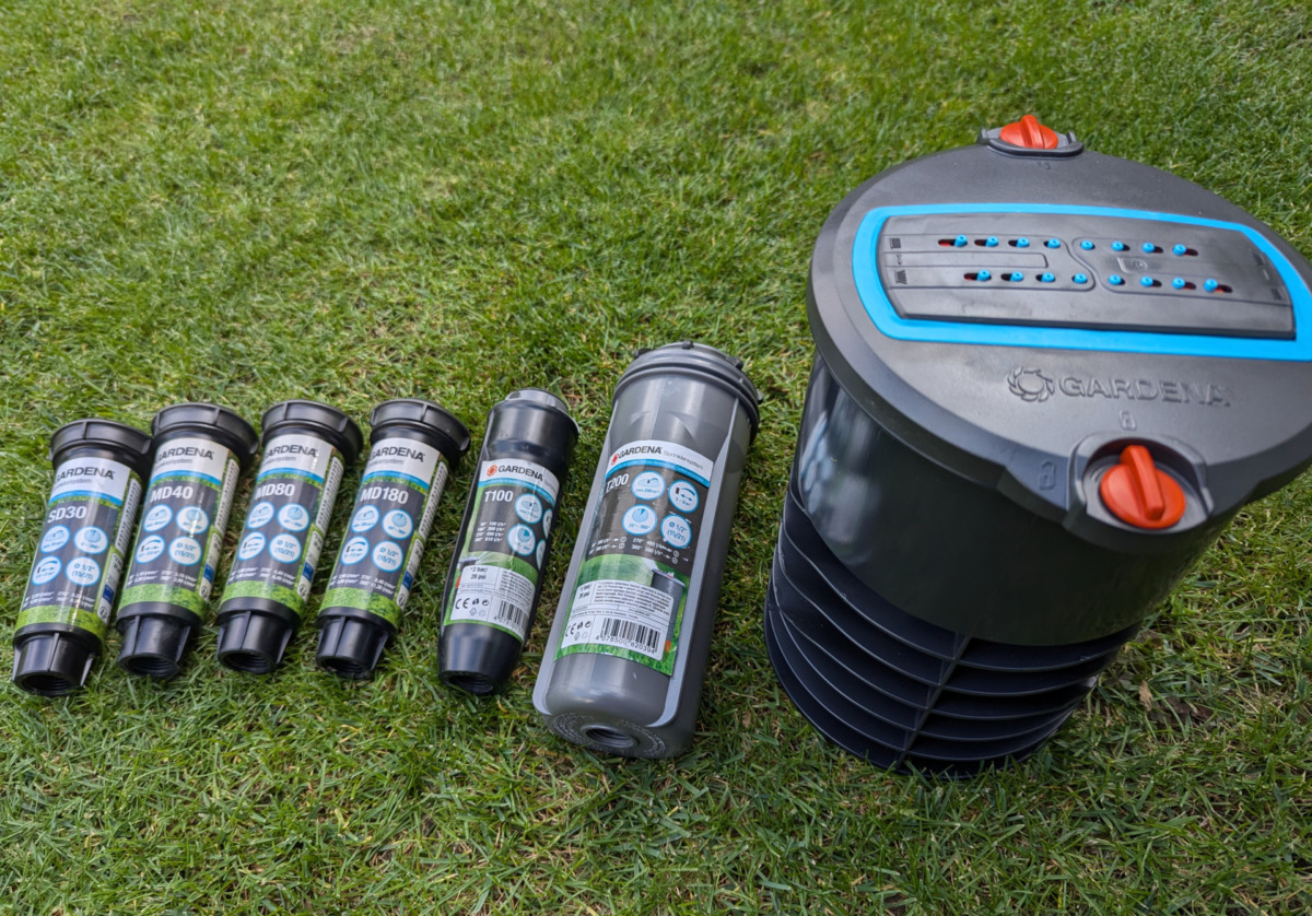 Was unterscheidet die verschiedenen Gardena Regner? (T-Regner, MD-Regner, SD-Regner, OS-Regner ...